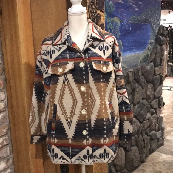 Urban Daizy | Jackets & Coats | Nwt Urban Daizy Aztec Design Jacket ...